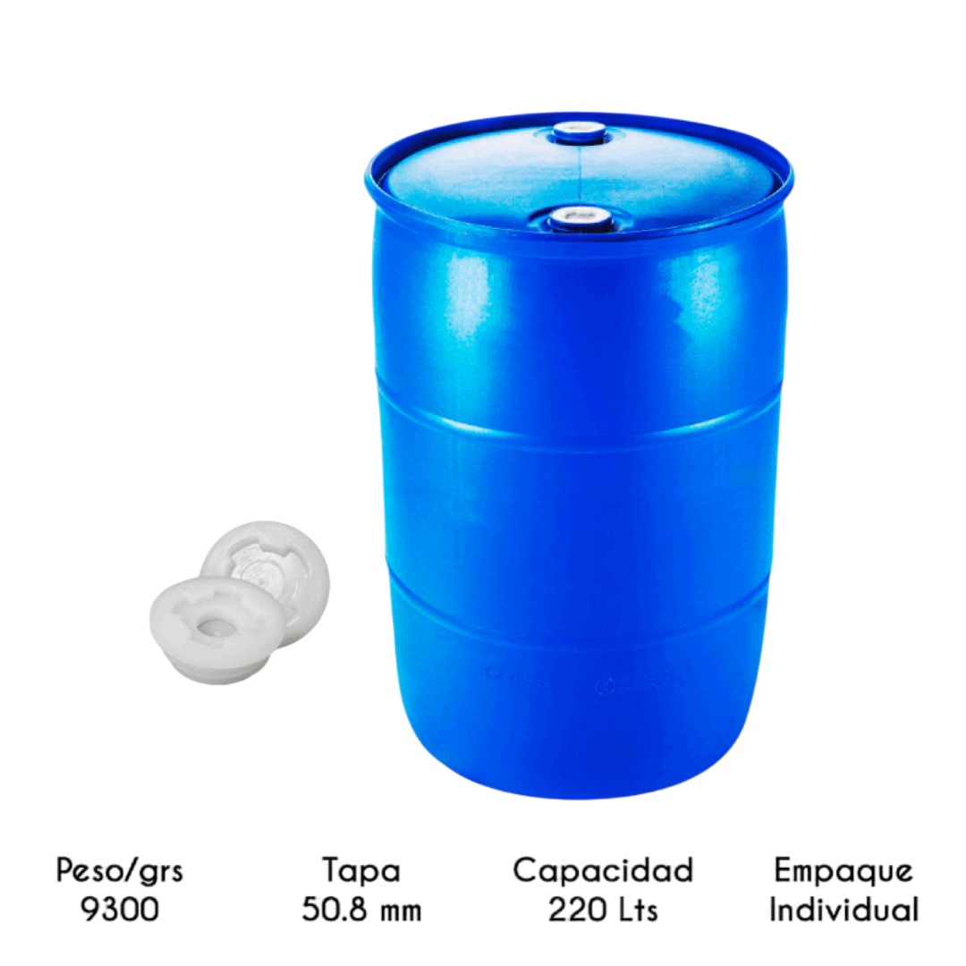 Tonel Barril 2 Tapas Rosca - 220 litros – Green Depot Guatemala